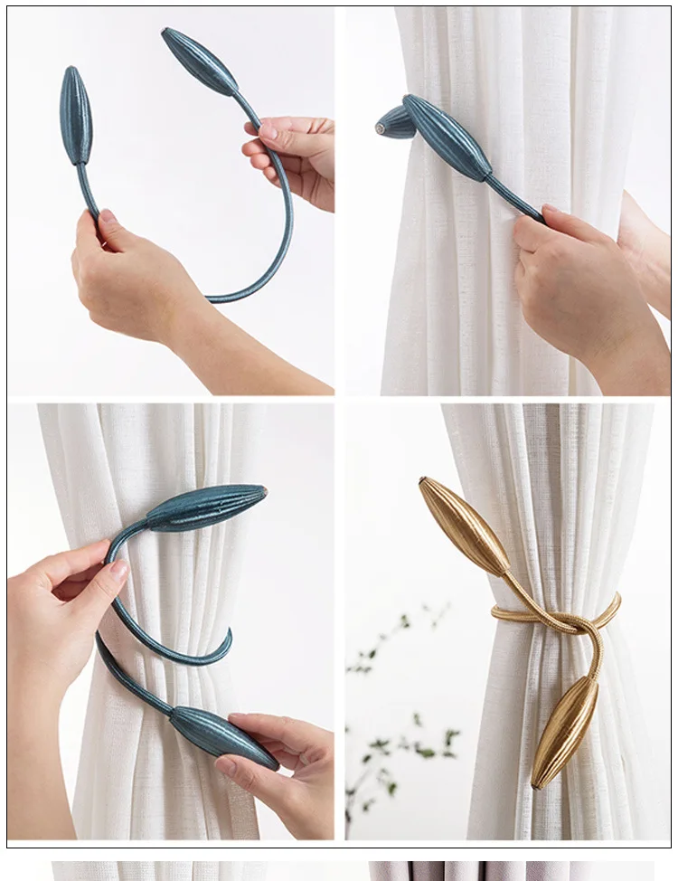 Rideaux,Pinces pour rideaux robustes,accessoires pour tenir les tissus ...