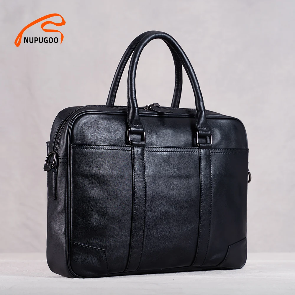 Echtes-Leder-Casual-M-nner-Handtasche-Mann-Aktentasche-Business ...