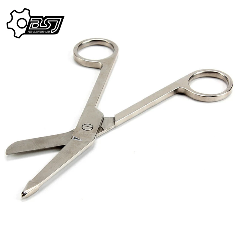 Stainless Steel Bandage Scissors 18cm Nursing Scissors for Medical Home ...