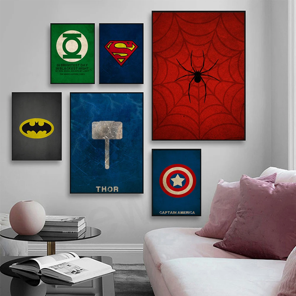 50+ marvel decoration room ideas for superhero fans