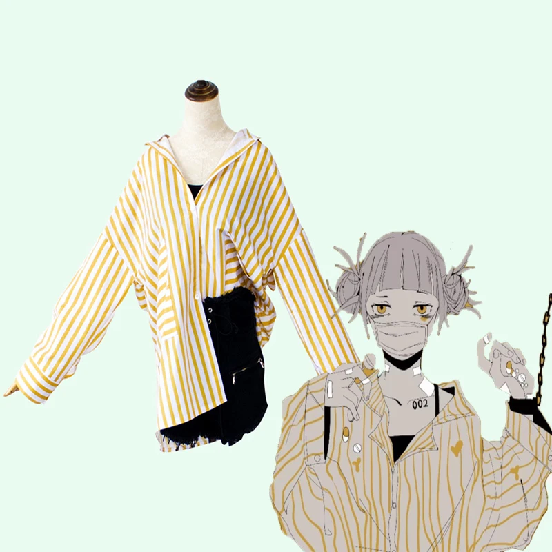 Anime My Hero Academia Cosplay Costumes Himiko Toga Cosplay Costume ...