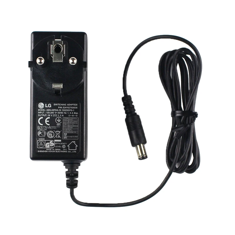 19v 1.3a Adapter For Lg Ads-40fsg-19 19032gpg-1 Eay62790006 - Ac/dc ...