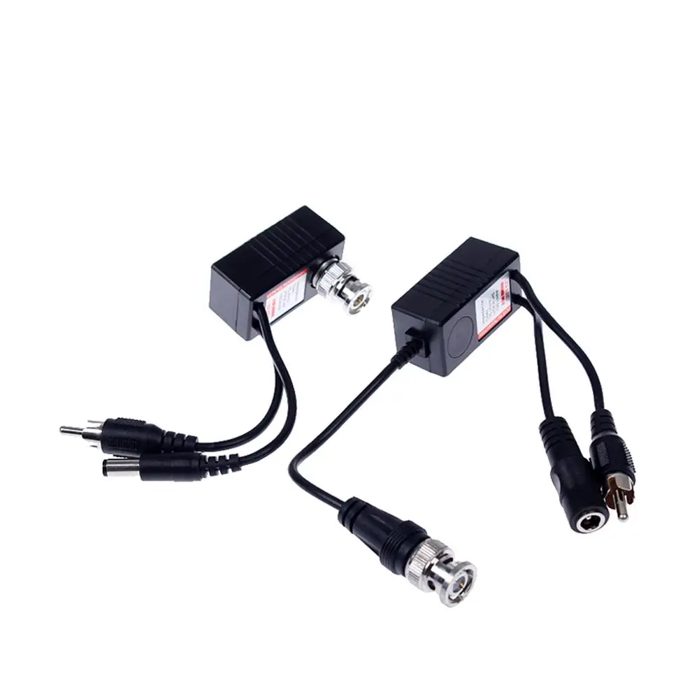 CCTV RJ45 UTP Video Balun Transceiver BNC For AHD CVI TVI Camera With ...