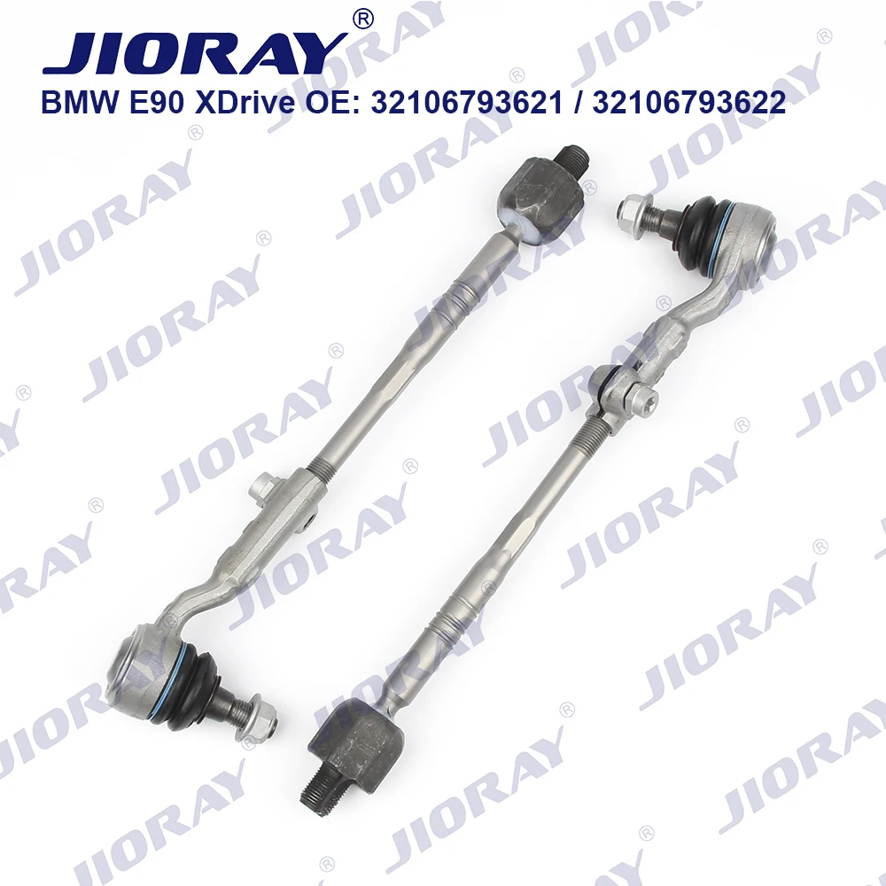 JIORAY-Pair-Front-Steering-Tie-Rod-Head-Assembly-For-BMW-3-Series-E90 ...