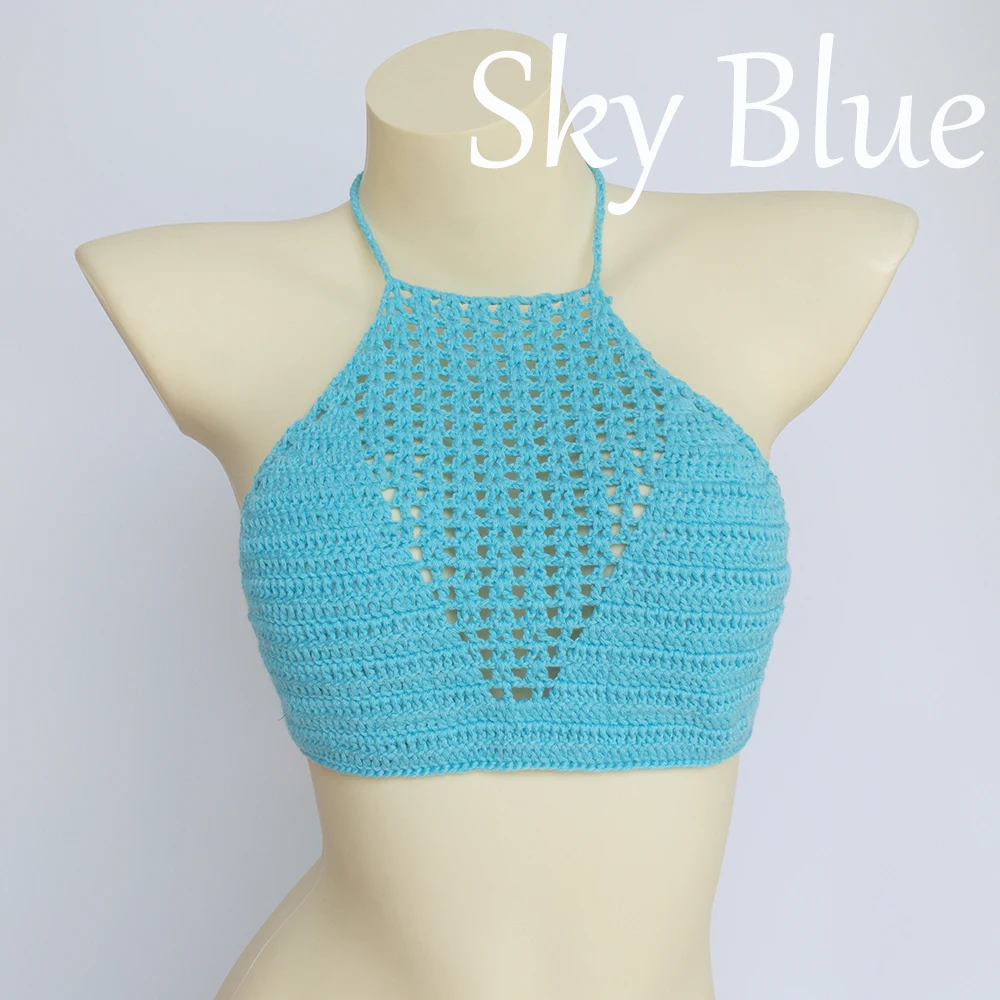 Crochet Pineapple Bra