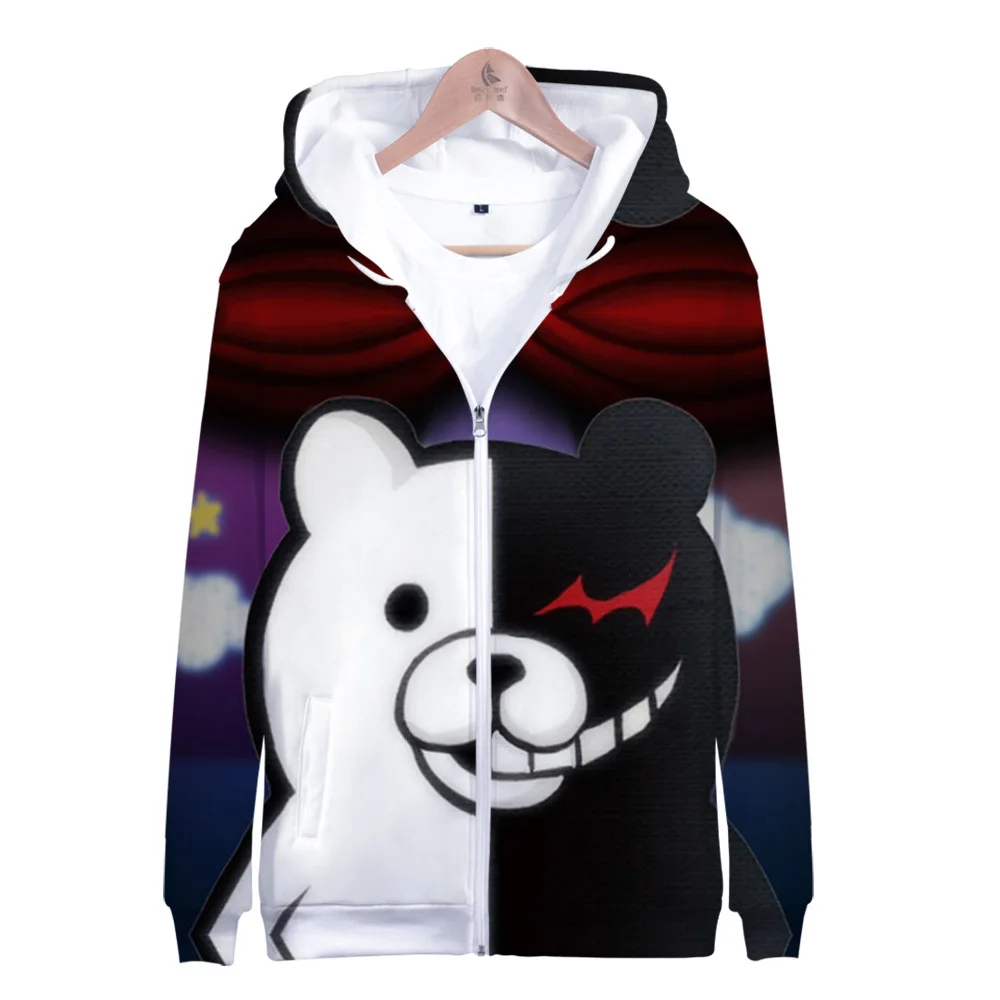 Anime Danganronpa Monokuma Cosplay Costume Hoodie - AllCosplay.com