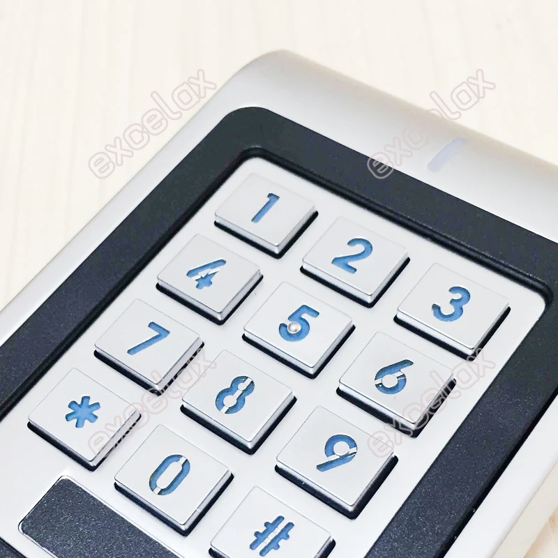 2 Doors Dual Relay AC DC 12V-28V Waterproof Access Control Keypad IP66 ...