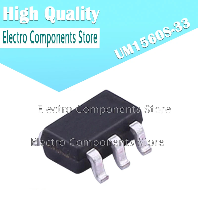 Regulador-de-voltaje-lineal-regulador-lineal-de-UM1560S-33-SMD-SOT23-5 ...