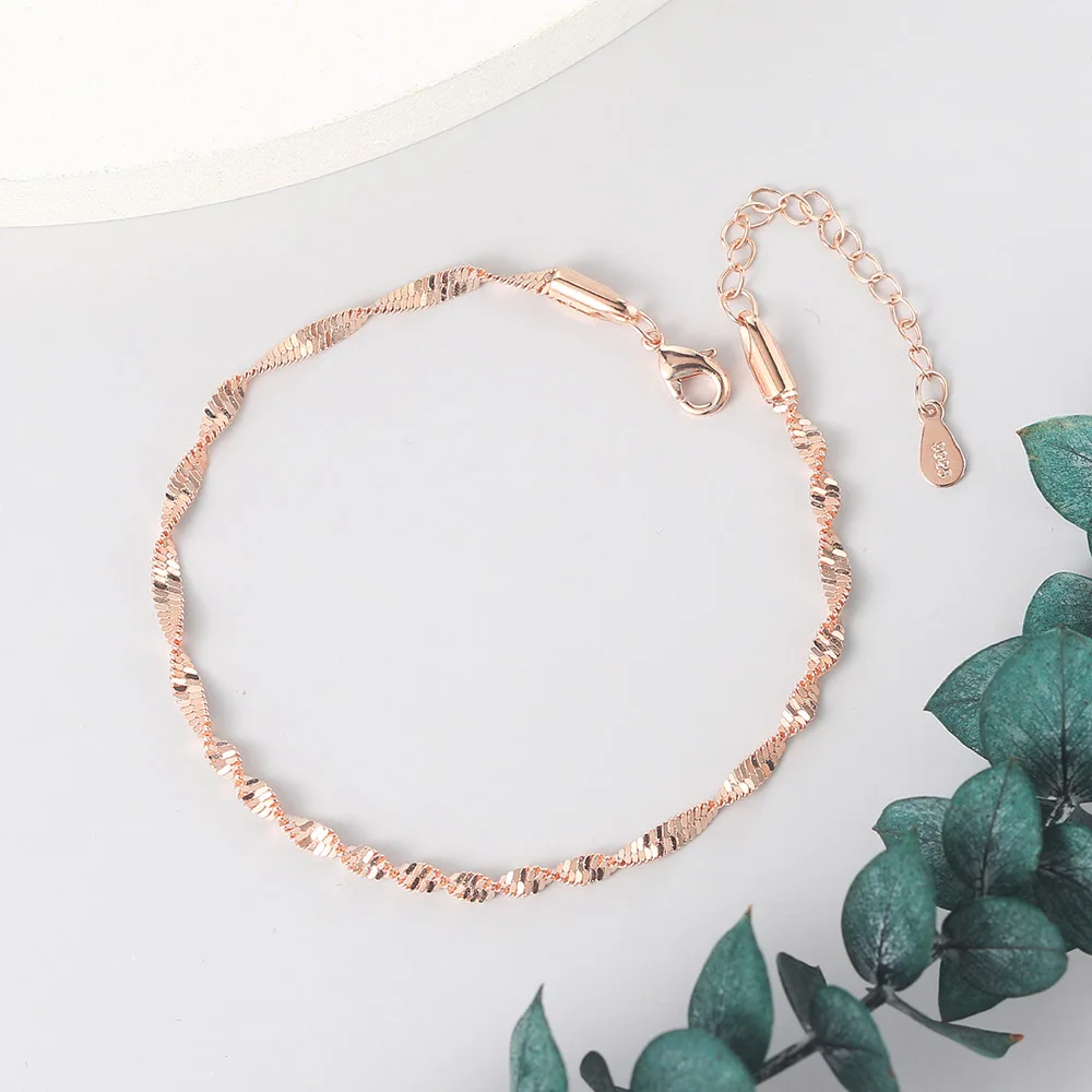 Rose Gold Bracelets Women | Rose Gold Jewelry Women | Bracelet ...