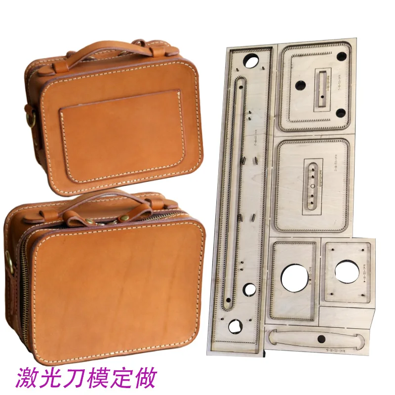 Japan-Steel-Blade-DIY-leather-craft-Template-Women-handbag-mould-wood ...