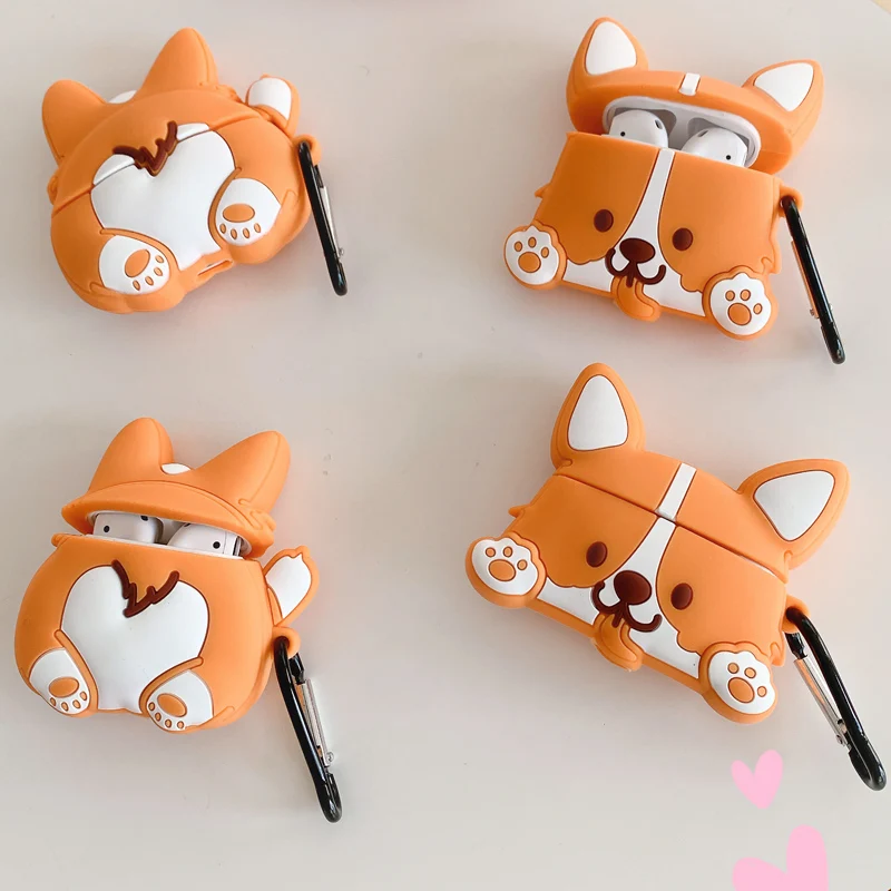 Home decor Wireless Earbuds case Corgi Earphone Pouch Corgi AirPods Pro ...