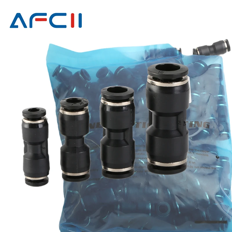 50pcs100pcs High quality PU4 PU6 PU8 PU10 PU12 PU14 PU16 Pneumatic Air ...