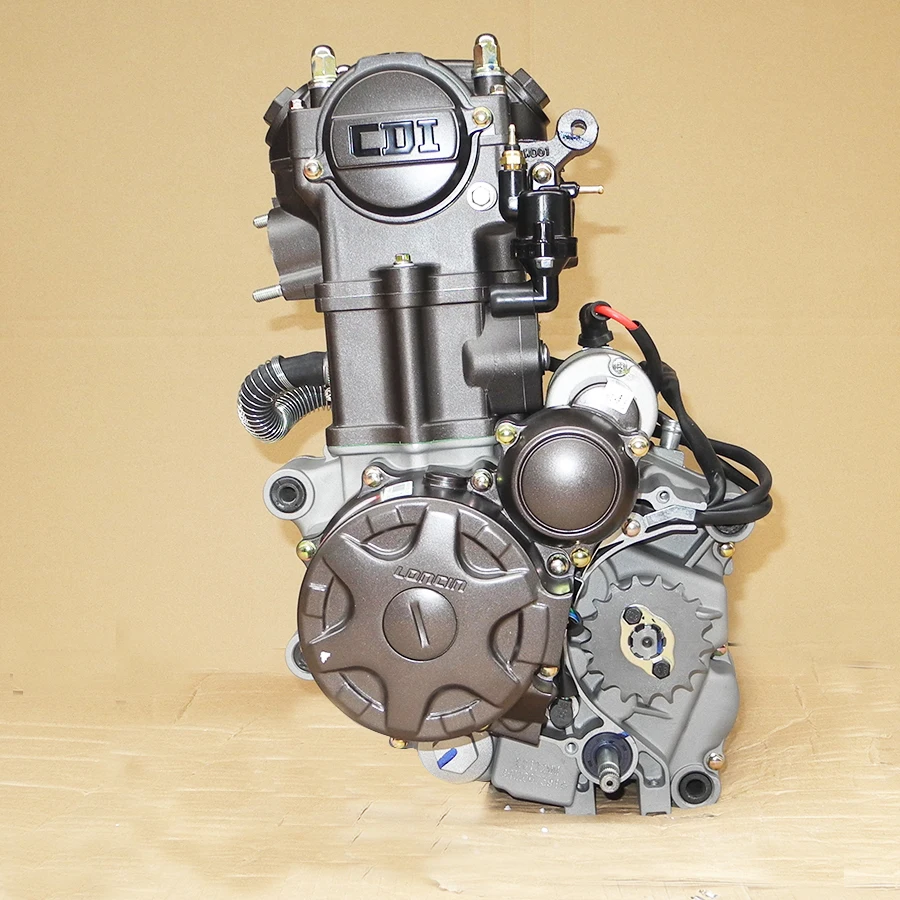 Loncin CB250 250CC Water Cooled ATV Engine Electric Start Manual Clutch ...