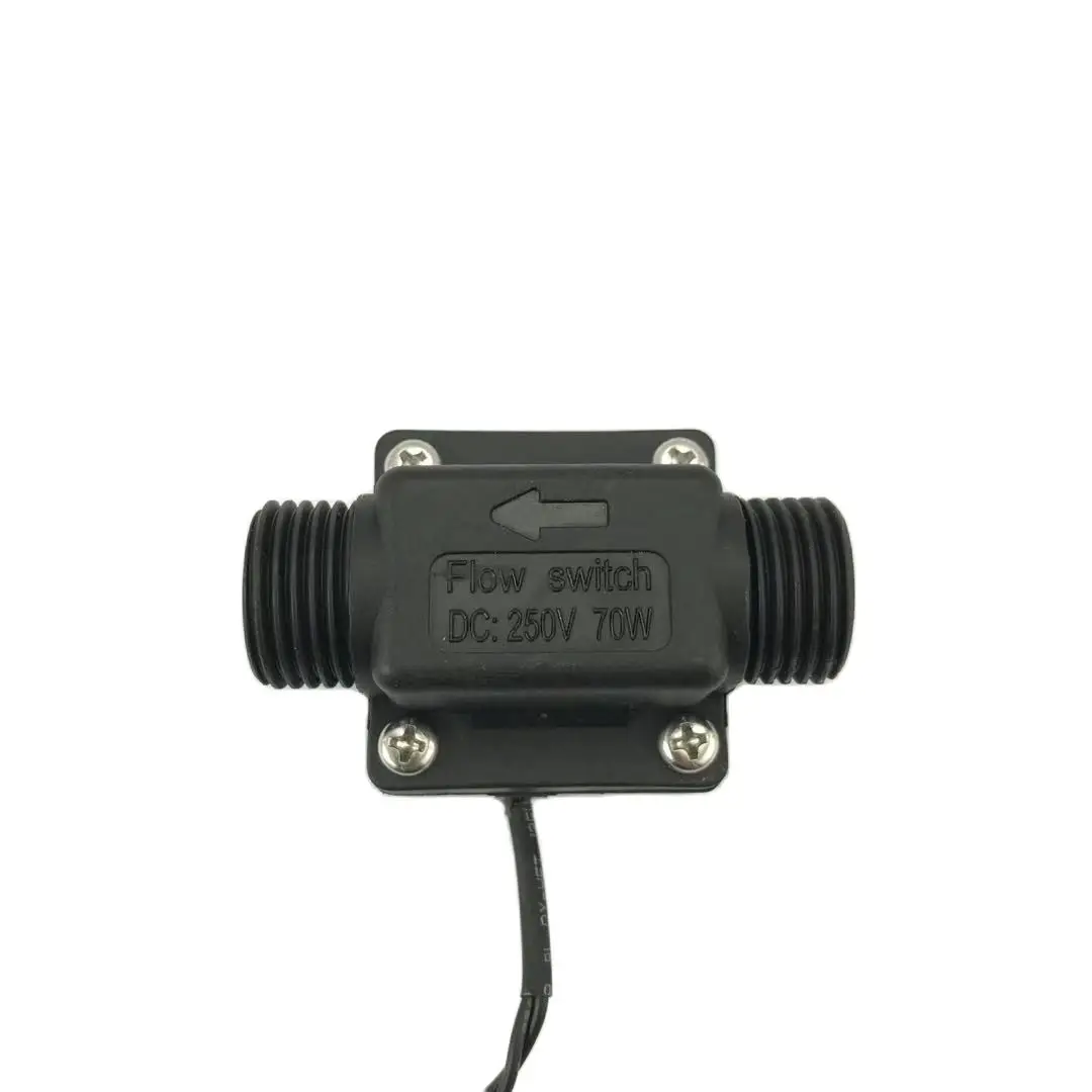 USB FS21TP 배플 유형 인라인 플로우 스위치 PA66 나일론 BSPP G1/2 "스위치 센서 스위치 2 30L/Min ...