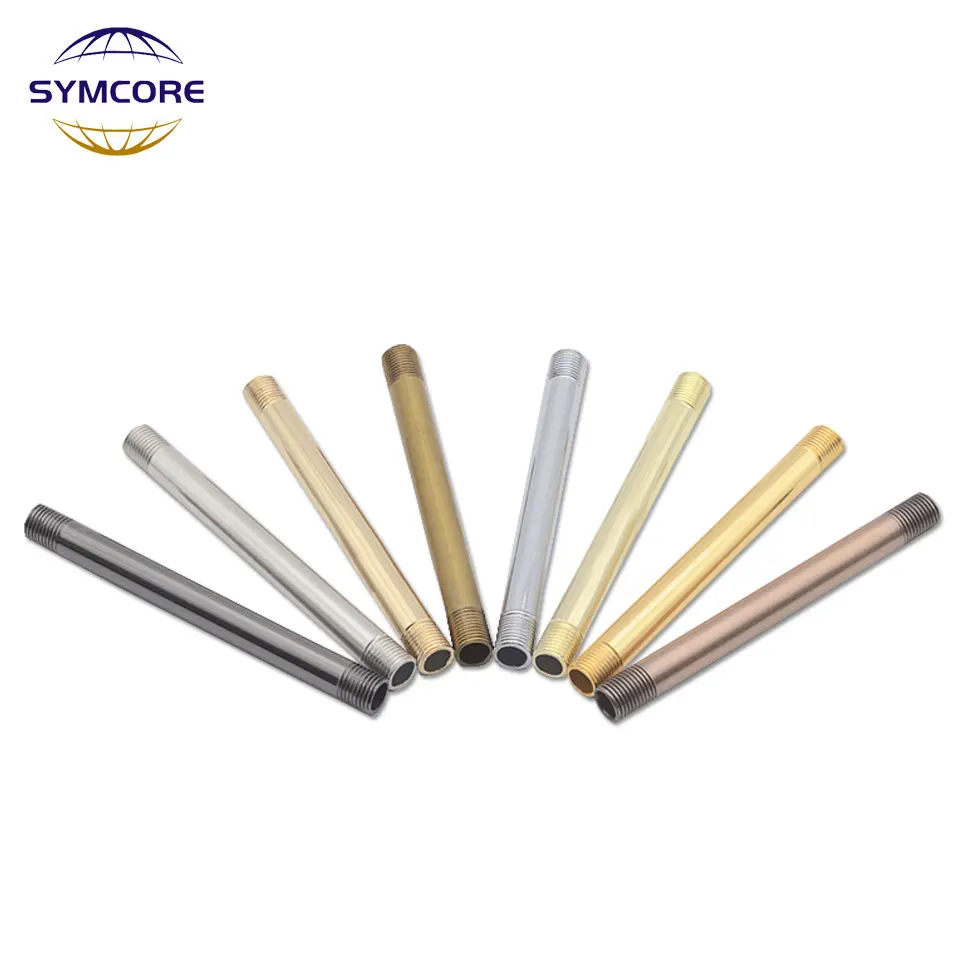 2pcs Straight rod M10 M12 M16 hollow outer tooth tube length 100mm ...