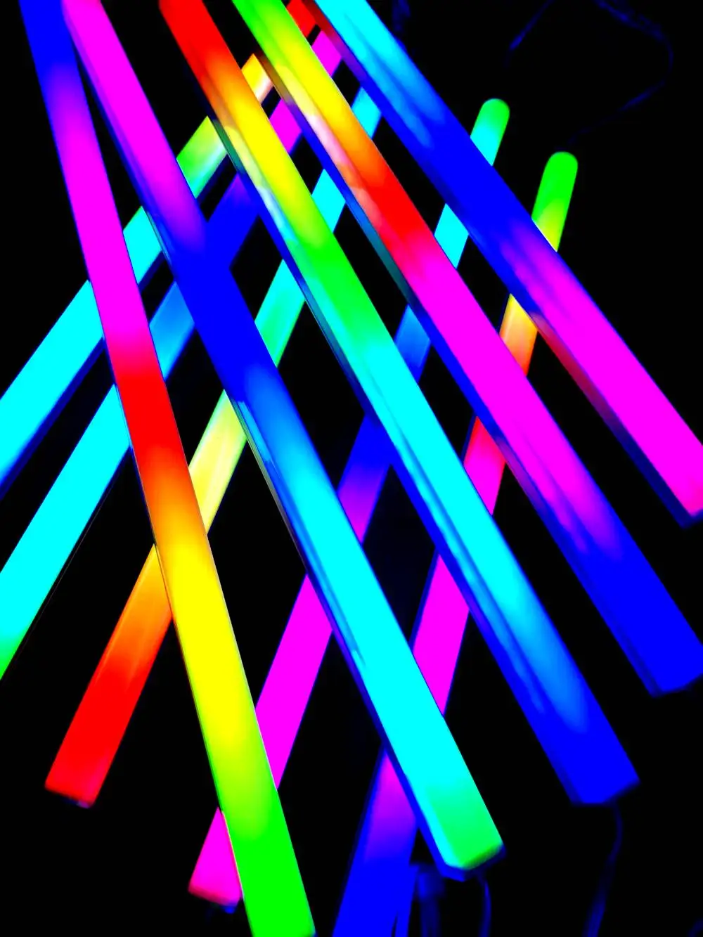 Sk6813/ws2812b 64leds/m Aluminum Linear Tube Light Bar , Rgb ...