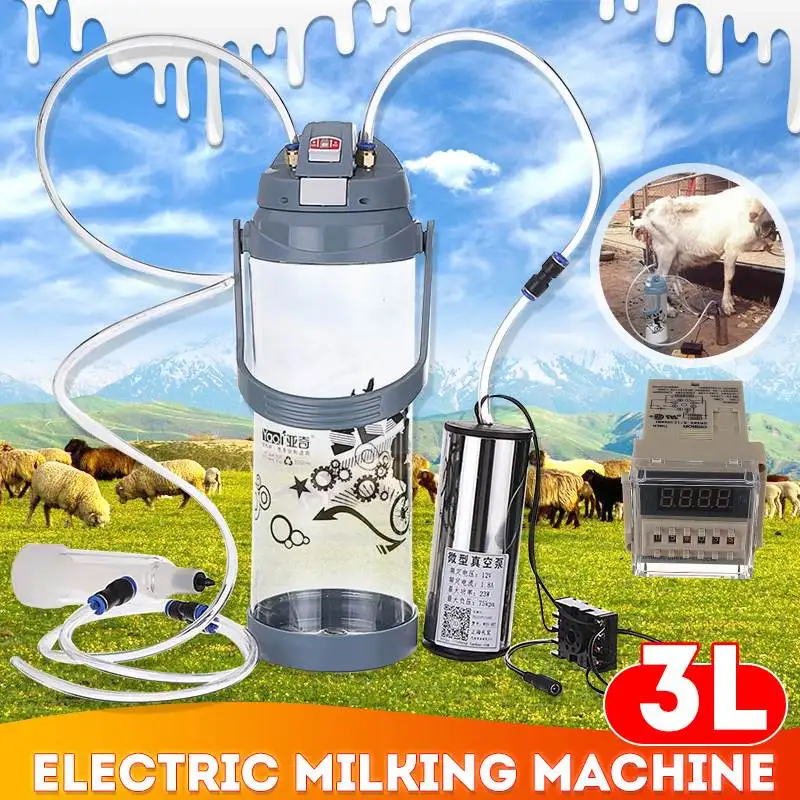 Livestock Supplies Electric Milking Pulsator Vacuum Pump Air Milking ...