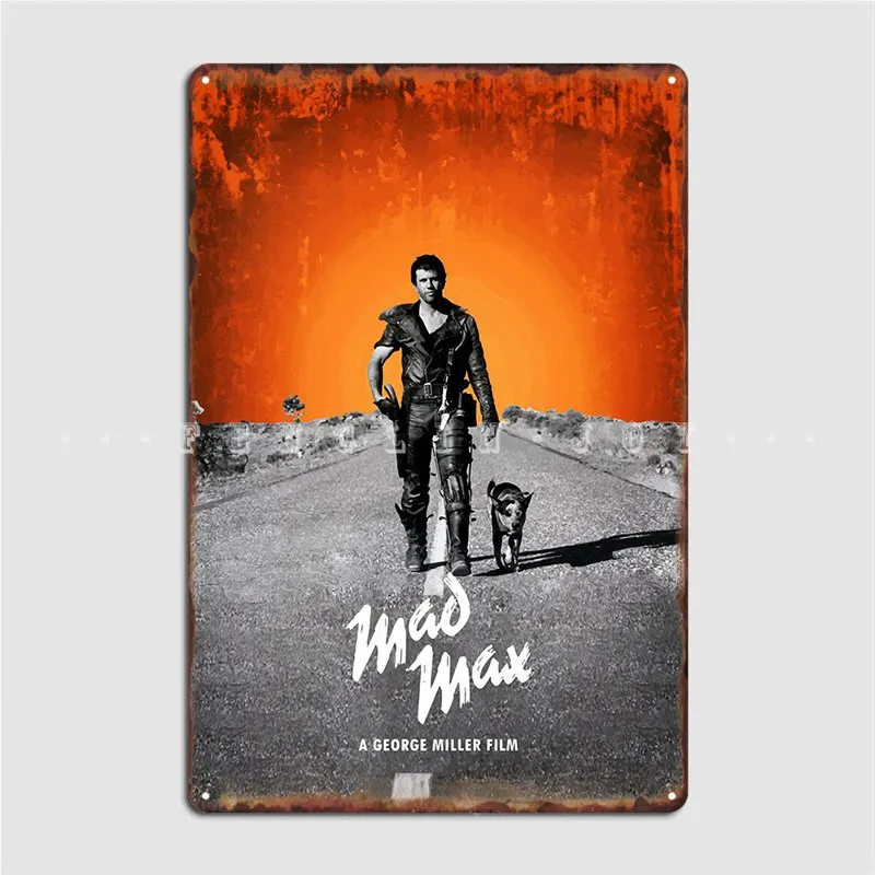 Mad Max Metal Sign Wall Mural Printing Painting Décor Club Bar Tin Sign ...
