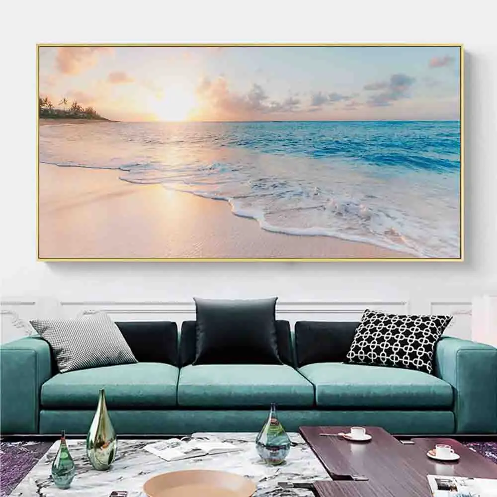 Beautiful-Travel-Decor-Beach-Seascape-Posters-Landscape-Nordic-Print ...