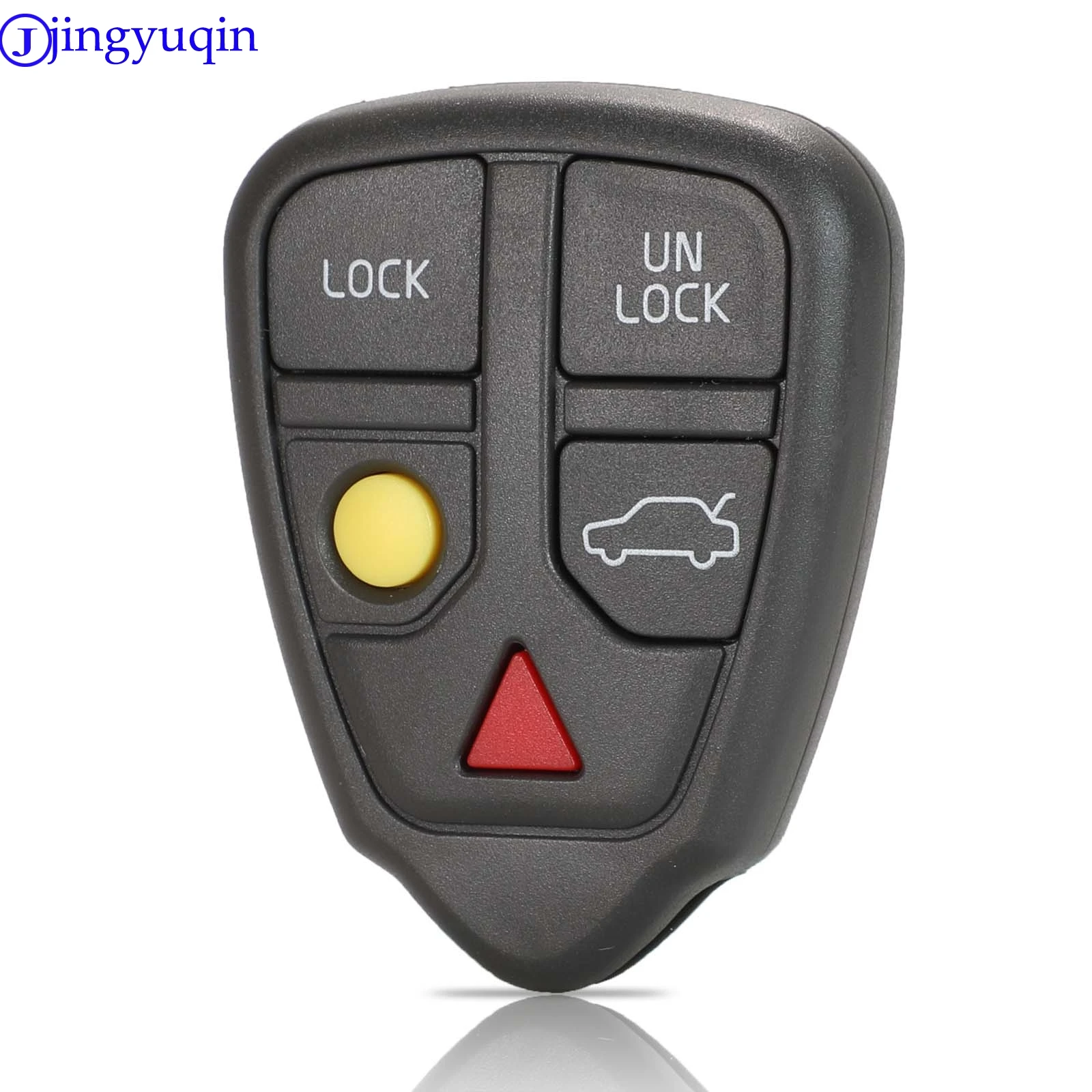 jingyuqin 5 Buttons Car Remote Control Keyless Fobs Shells For Volvo ...