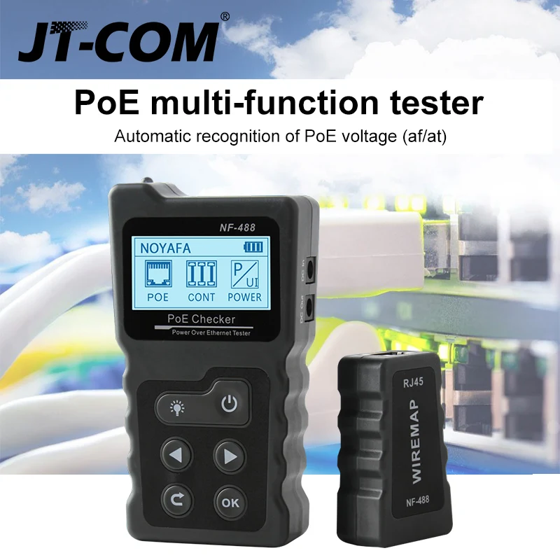 Brand New Ethernet CAT5 CAT6 LAN Network Cable PoE Switch Tester ...