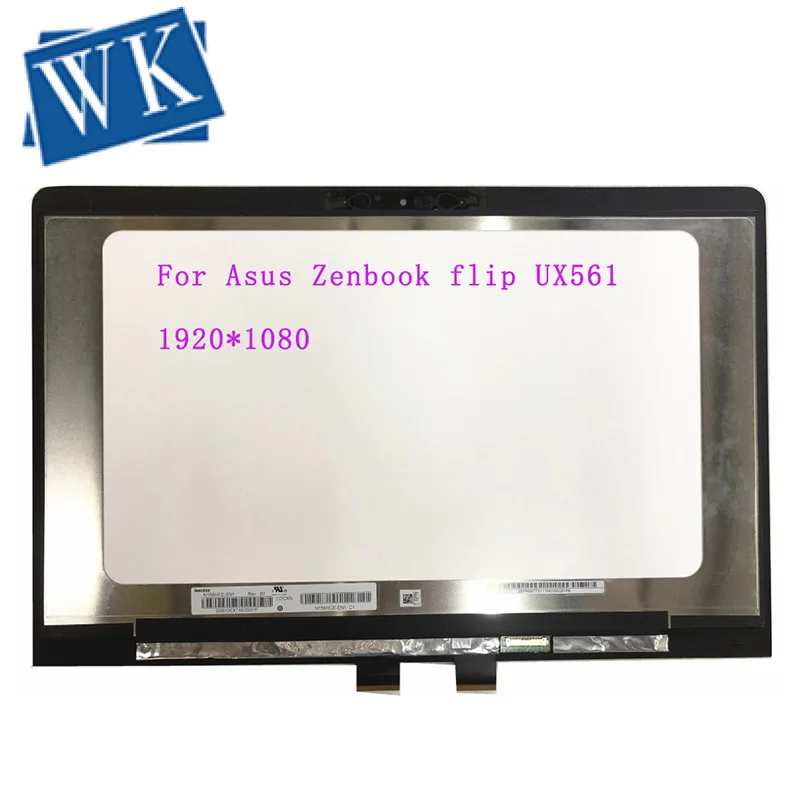 15.6 '노트북 LCD LED 터치 스크린 디지타이저 어셈블리 아수스 Zenbook 플립 UX561 UX561U UX561UA ...