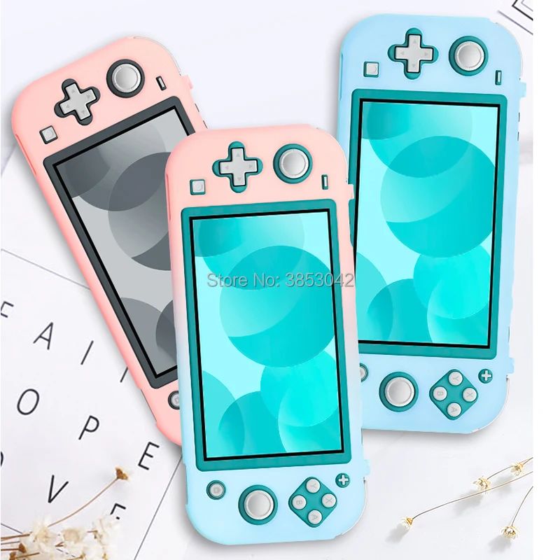 Switch Lite Protective Case Shell Colorful Cute PC Hard Cover Back Grip ...