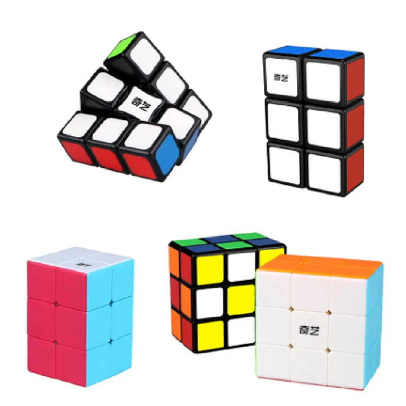 Qiyi Toys 1x2x3 2x2x3 2x3x3 Magic Cube 223 123 Neo Tiny Cube Cubo ...