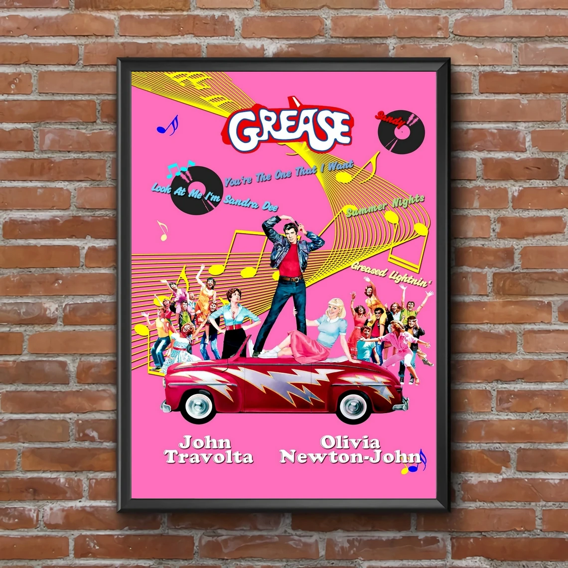 Grease Background