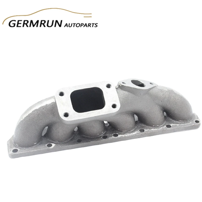 Single Turbo Cast Exhaust Manifold For Vw Vag V6 R32 Golf / Jetta T3 ...