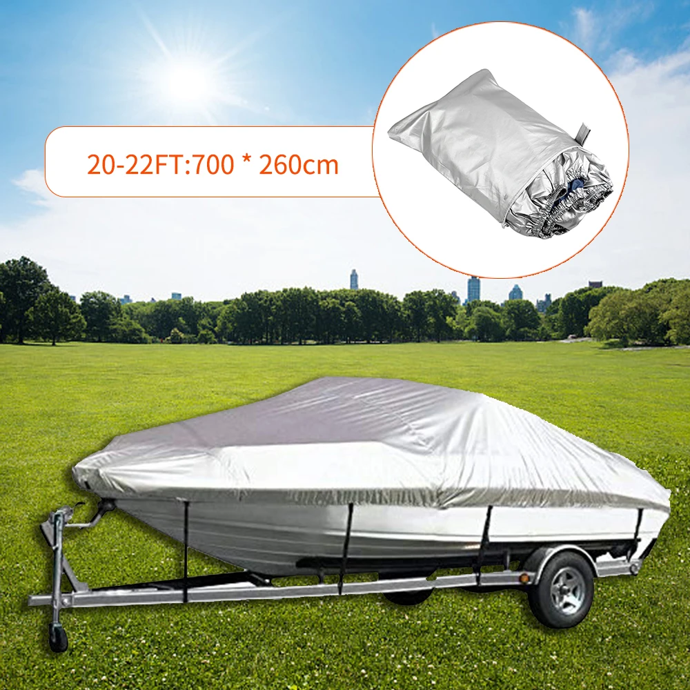 Boat-Cover-Outdoor-Protection-Waterproof-Reflective-300D-Oxford-Fabric ...