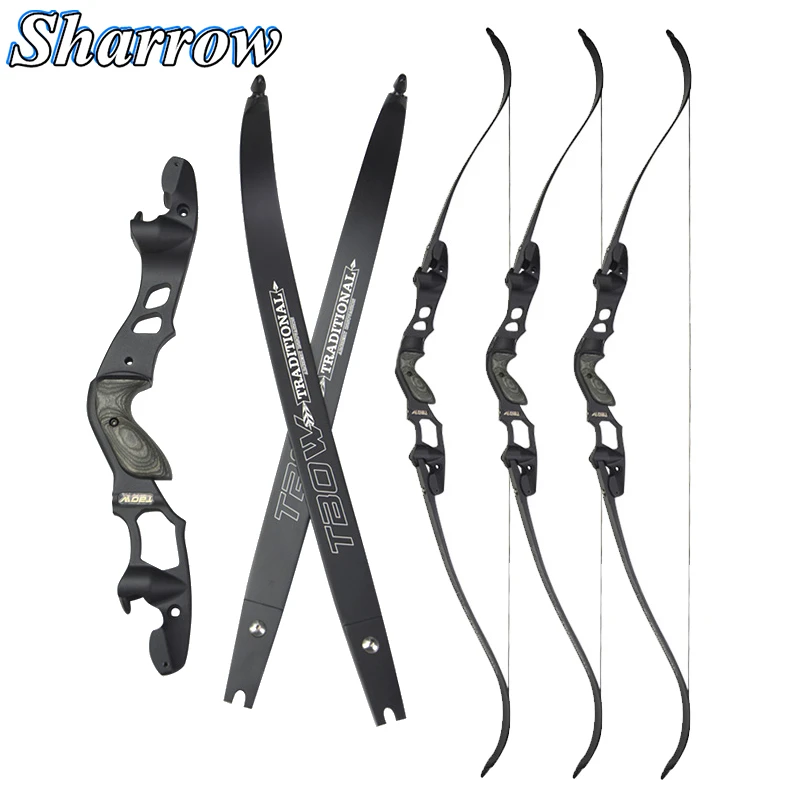 63inch 30-55ibs Archery Recurve Bow American Hunting Bow Traditional ...