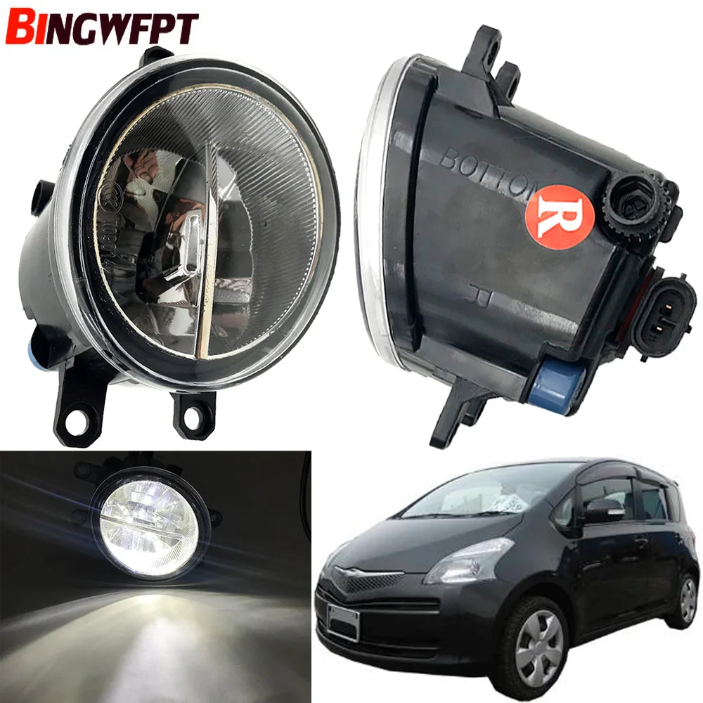 1pair-LED-Fog-Light-Car-Front-Bumper-Fog-Lamp-Replacement-H11-Halogen ...