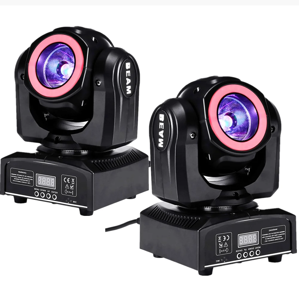 2pcs/mini Moving Head Led 60w Beam Stage Led Lighting With 12led ...