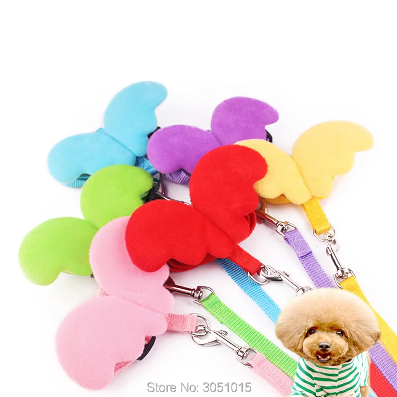 Wholesale 20Pcs Cute Angel Pet Dog Leashes Collars Puppy Leads for ...
