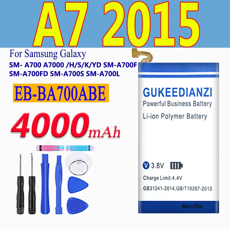 Batería de EB BA700ABE para Samsung Galaxy A7, 2015, A700, A700FD ...