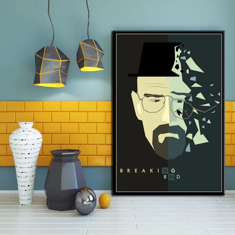 Breaking Bad Classic TV Series Shows Poster And Prints Canvas Painting ...