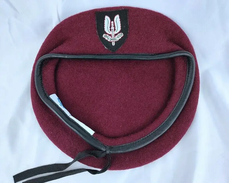 tomwang2012-British-Army-Special-Forces-RED-Wool-Beret-Air-Service-SAS ...