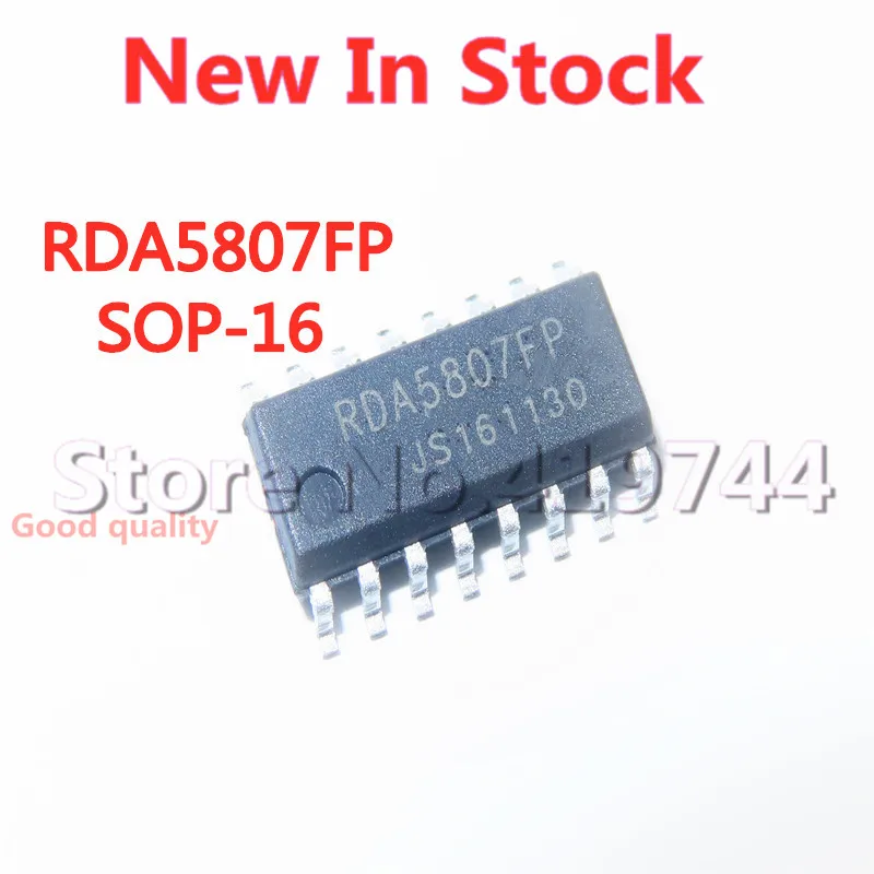 5pcs/lot Rda5807fp Rda5807 Smd Sop-16 Radio Chip In Stock New Original ...
