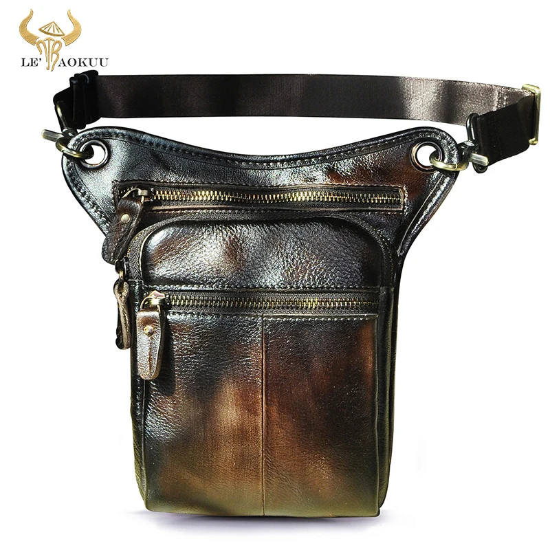 Tas Selempang Kurir Desain Pria Kulit Alami Lembut Multifungsi Tas ...