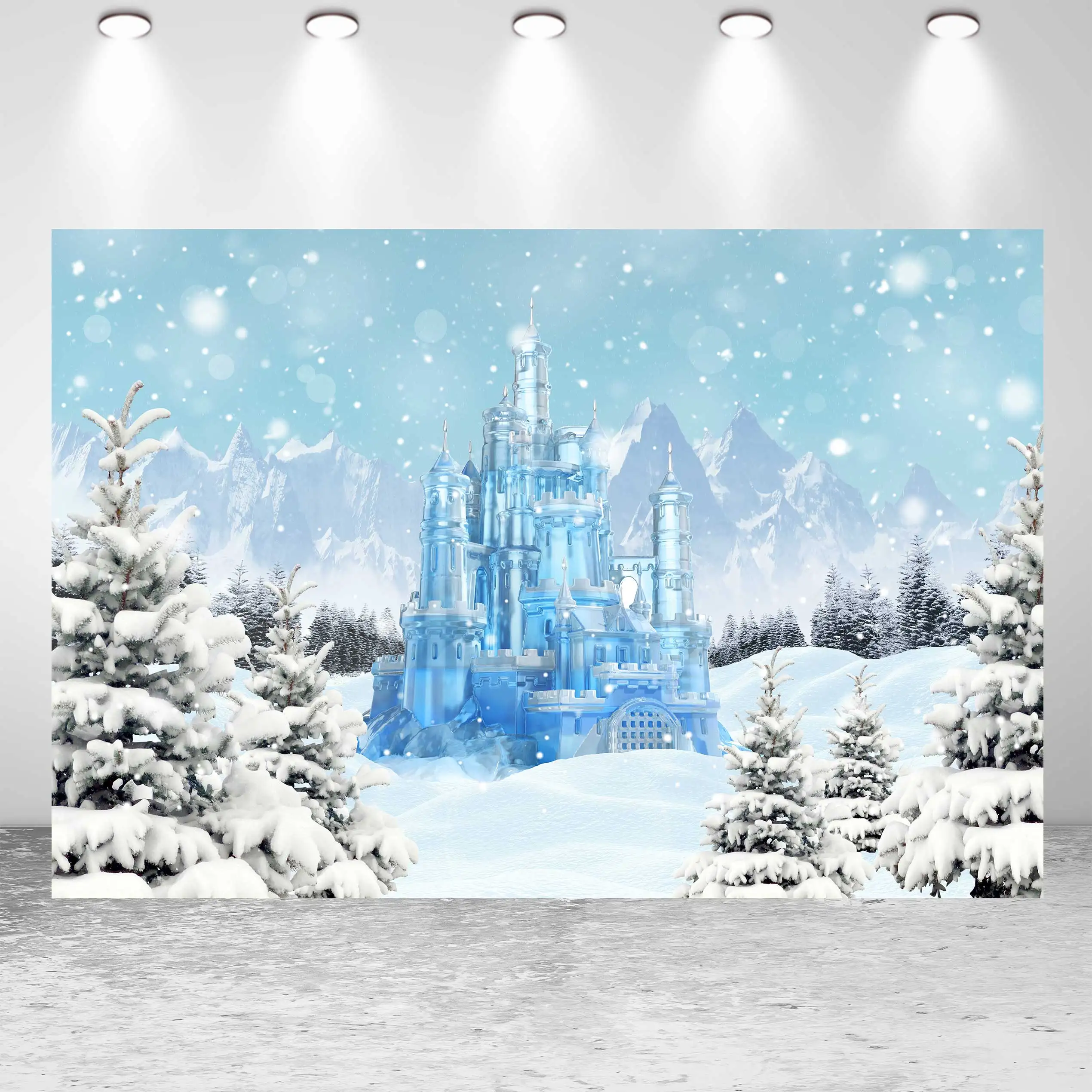 Disney Frozen Castle Background