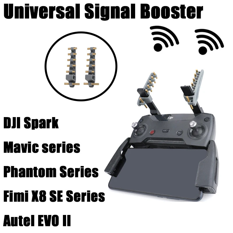 Universal signal booster para mavic ar/mini/mavic 2 pro controle remoto ...