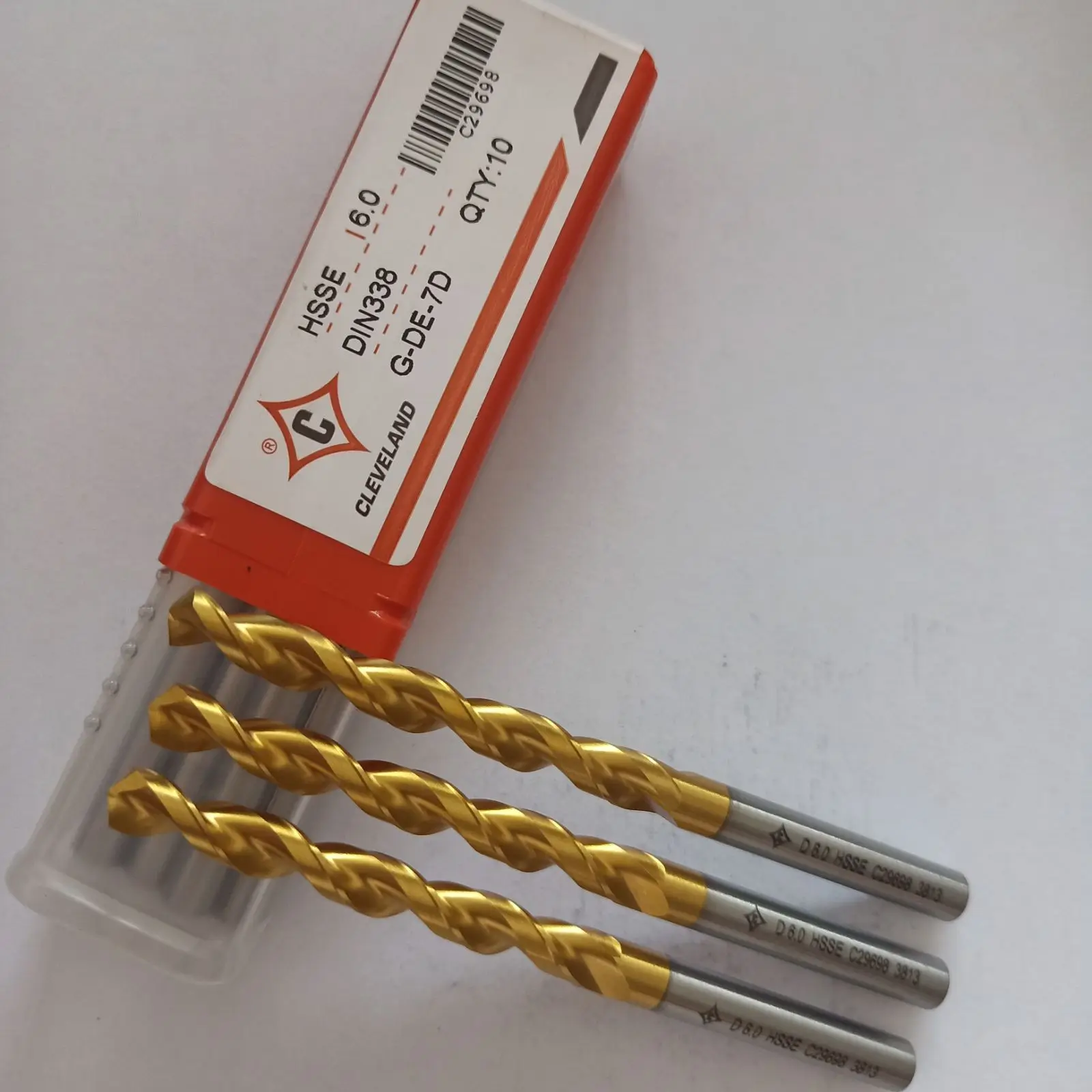 USA CLEVELAND HSS-E 1MM 2MM 3MM 4MM 5MM 6MM 7MM 8MM 10MM speed steel ...
