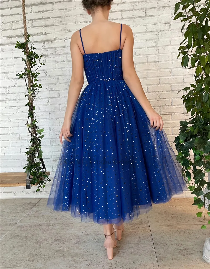Modest Prom Dresses 2022 Blue