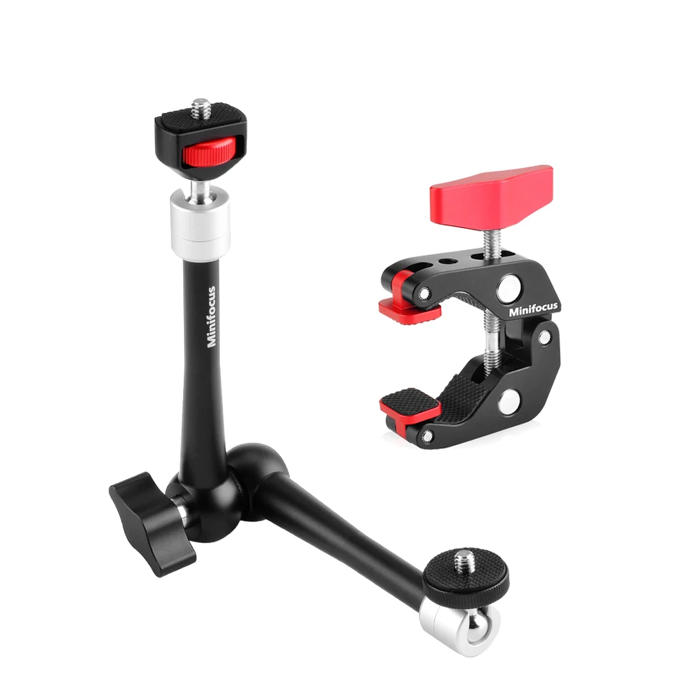 Magic Arm 11'' Articulating Friction Arm Super Clamp Adjustable Rod ...