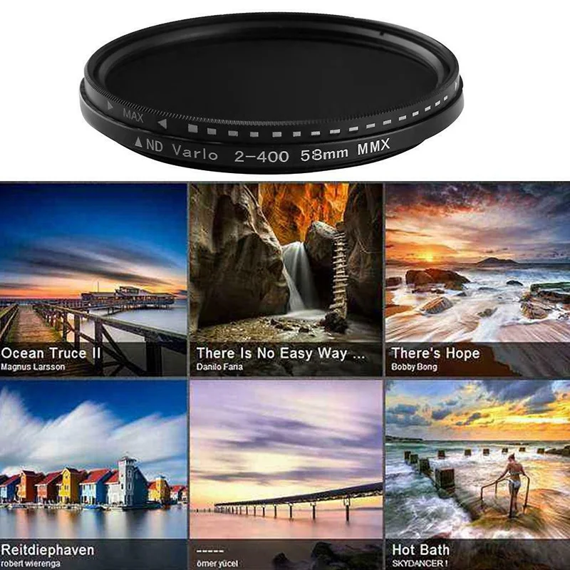 Digital SLR Camera Filter Dimmer Fader Variable ND Filter, 46% OFF