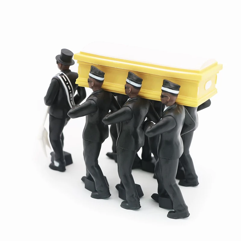 Ghana Dancing Pallbearers figure Coffin Dance action figures Funeral ...