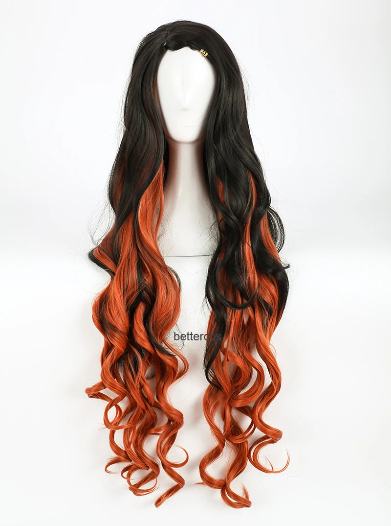 Demon Slayer Kimetsu no Yaiba Kamado Nezuko Cosplay Wigs Heat Resistant ...