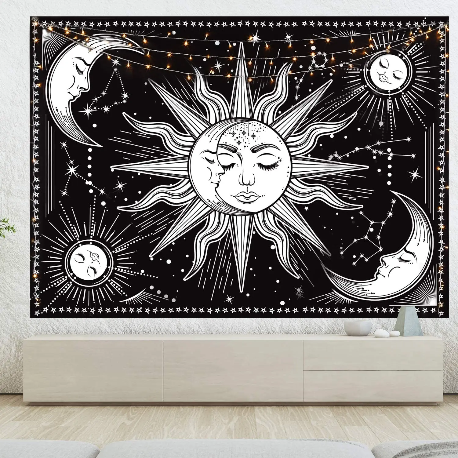 Sun Tapestry Background