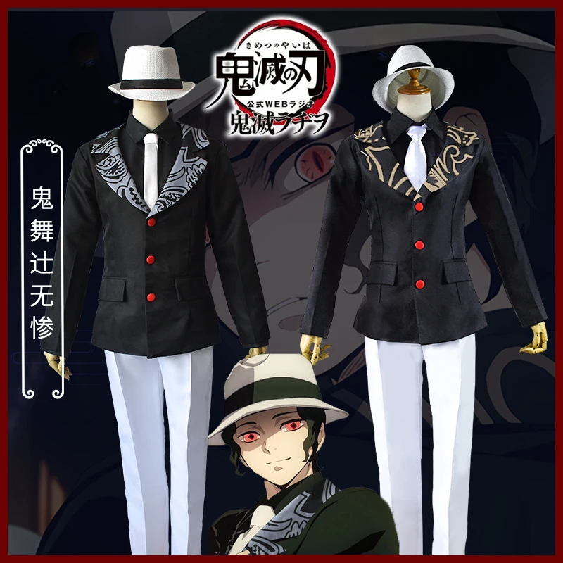 Anime-Demon-Slayer-Kimetsu-no-Yaiba-Cosplay-Kibutsuji-Muzan-Costume ...